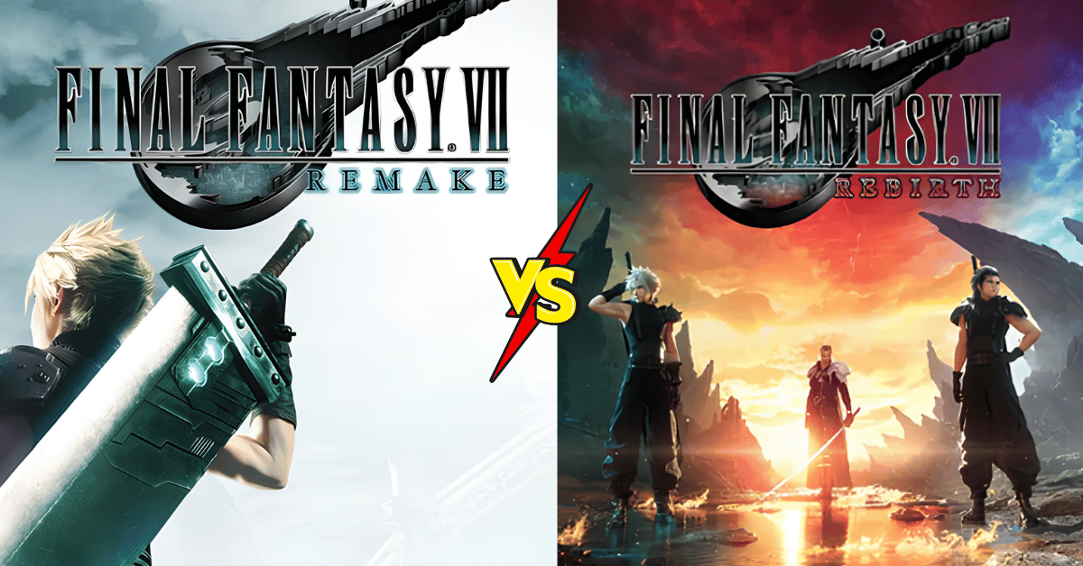Final Fantasy 7 Rebirth Vs Final Fantasy 7 Remake Game Comparison
