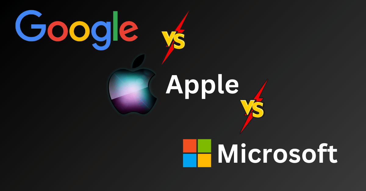 Google Vs Apple Vs Microsoft Net Worth | Who Has The Highest Net Worth?